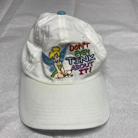 Disney | Accessories | Disneyland Resort Y2k Tinker Bell Baseball Hat ...